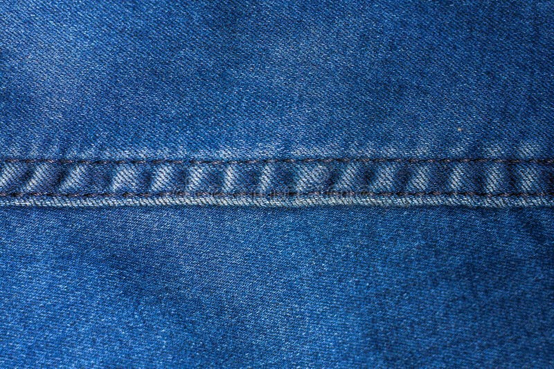 Blue Denim Jean Ripped Destroyed with Seam Texture and Background ...
