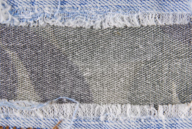 Blue Denim Jeans Border Texture Stock Image - Image of backdrop ...