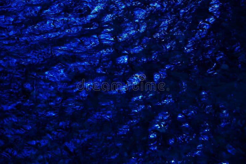 The Blue Depths of the Lake S Water. Water Mirror for Background Stock ...