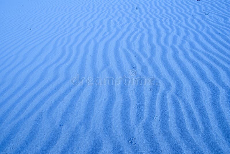 Blue Sky Desert Scene in Arches National Park Stock Image - Image of ...