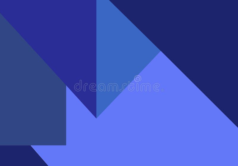 Blue Design Background. Flat Illustration Stock Illustration ...