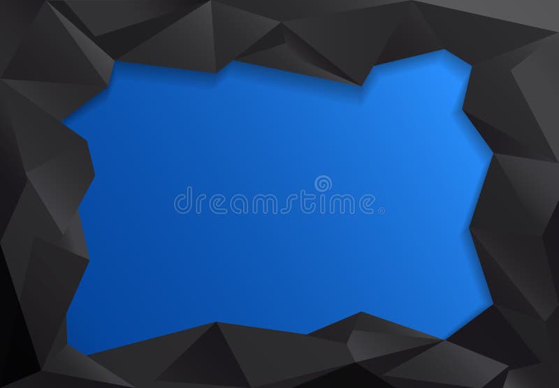 Blue design frame. stock illustration. Illustration of light - 89969183