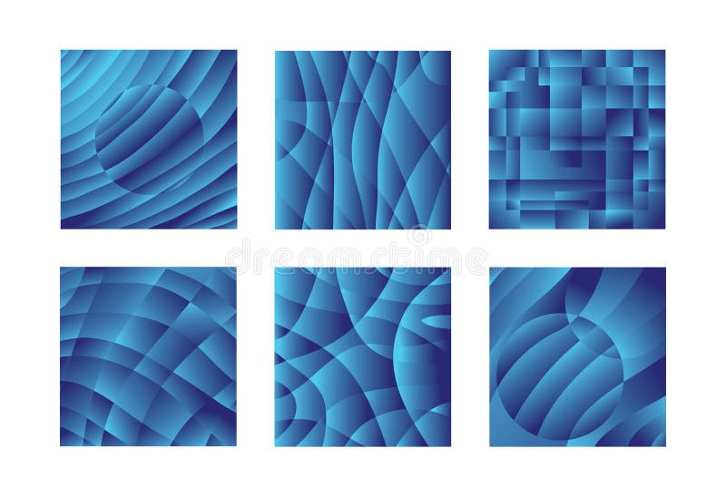 Blue design patterns stock vector. Image of fine, pattern - 13729260