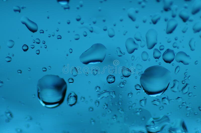 Blue Dew stock photo. Image of glassy, water, moist, macro - 25960572