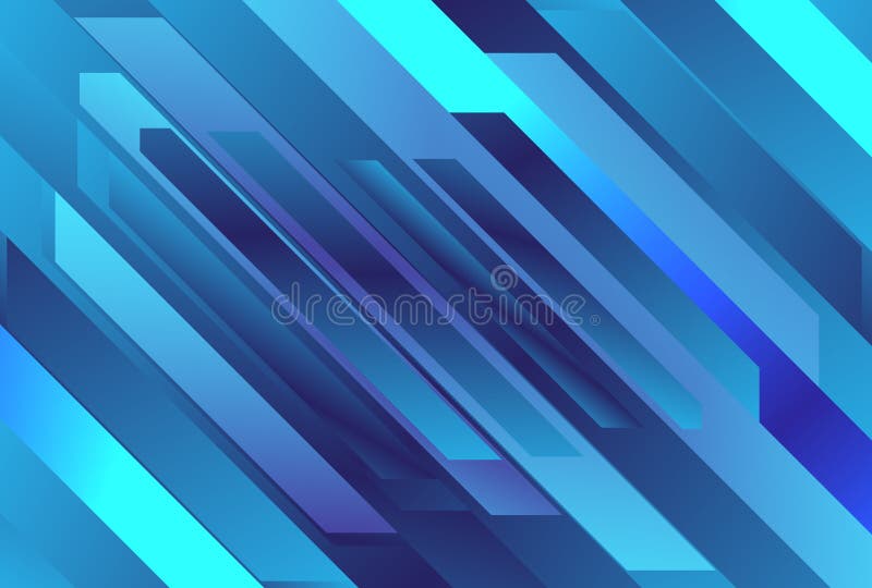 Blue Diagonal Shapes Background Illustration Beautiful Elegant ...