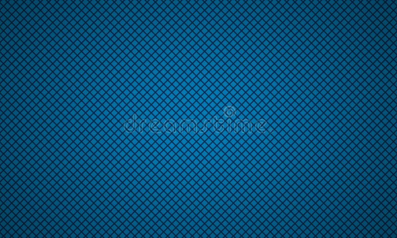 Blue Diagonal Square Grid Background Stock Illustration - Illustration ...
