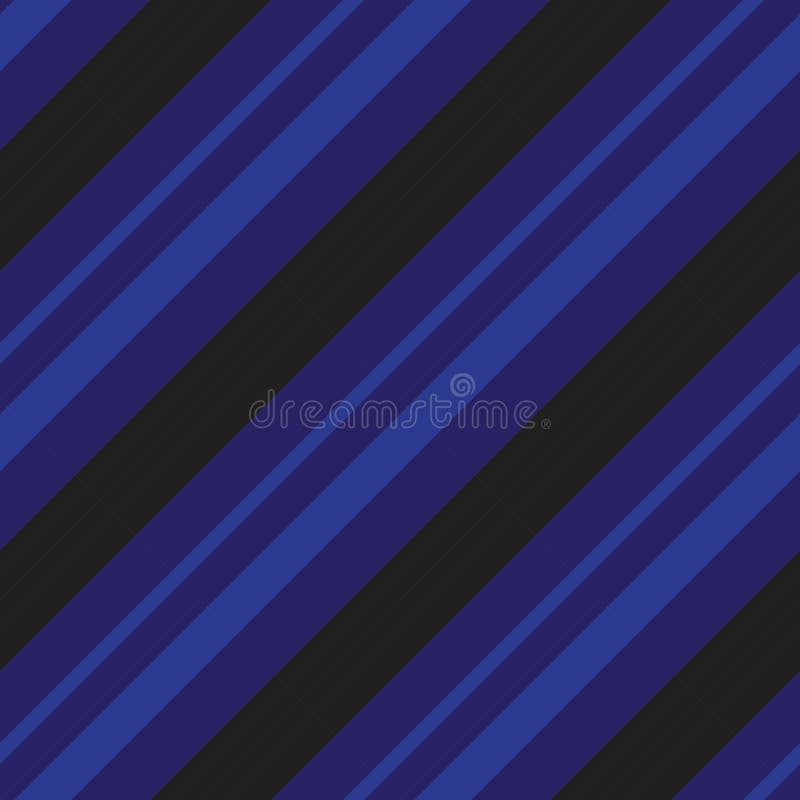 Blue Diagonal Striped Seamless Pattern Background Stock Vector ...