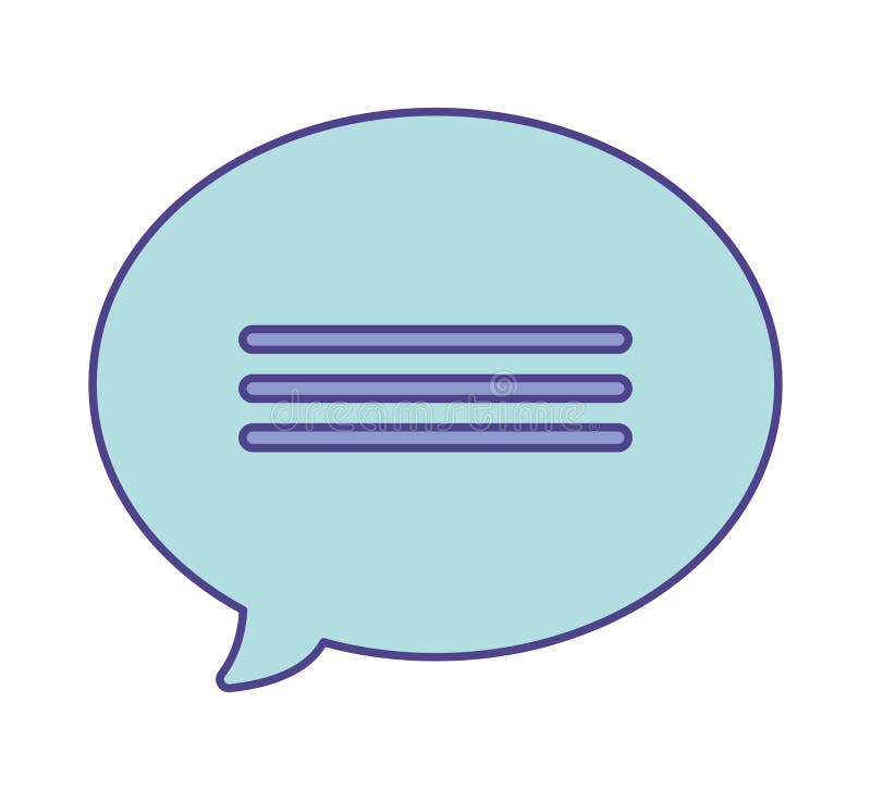 Blue dialog bubble stock vector. Illustration of communication - 229013390