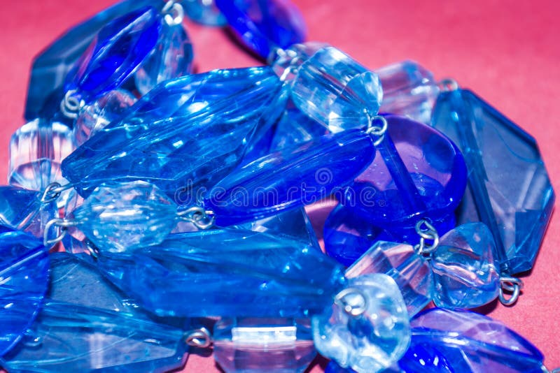 Abstract Blue Diamond on Abstract Red Background Stock Photo - Image of ...