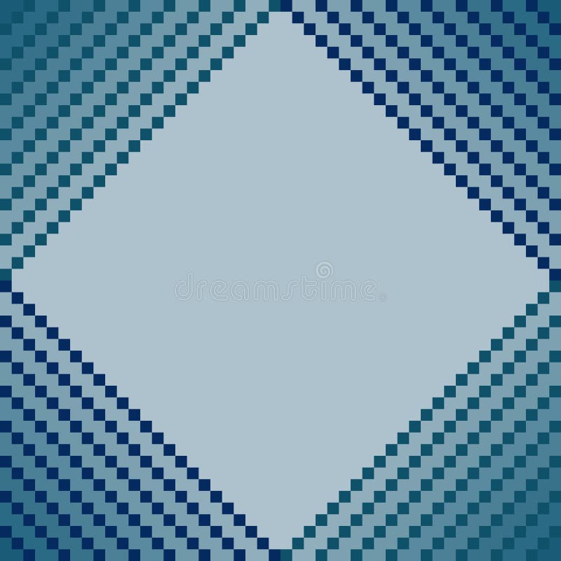 Blue Diamond Background with Blue Gradient Striped Corners Stock ...