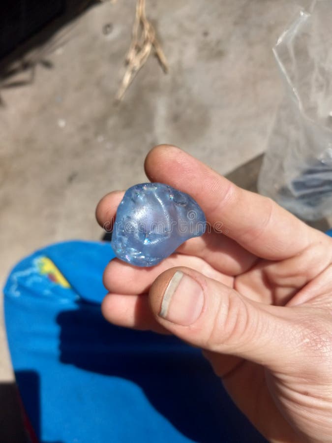 Blue Diamond stock image. Image of natural, untreated - 244476957