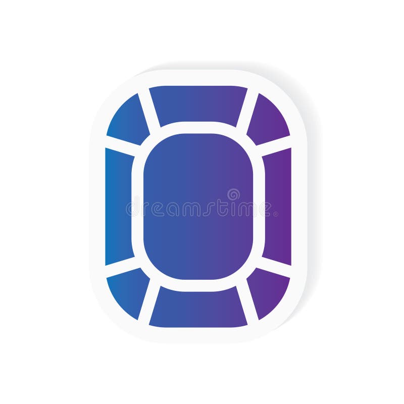 Blue diamond icon stock vector. Illustration of wealth - 153015636