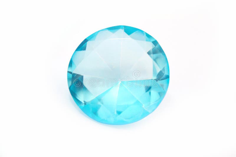 Blue Diamond isolated stock photo. Image of graphics - 41022064