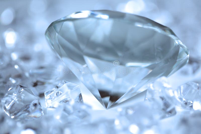 Shiny Diamond stock image. Image of jewelry, jewel, crystal - 14854905