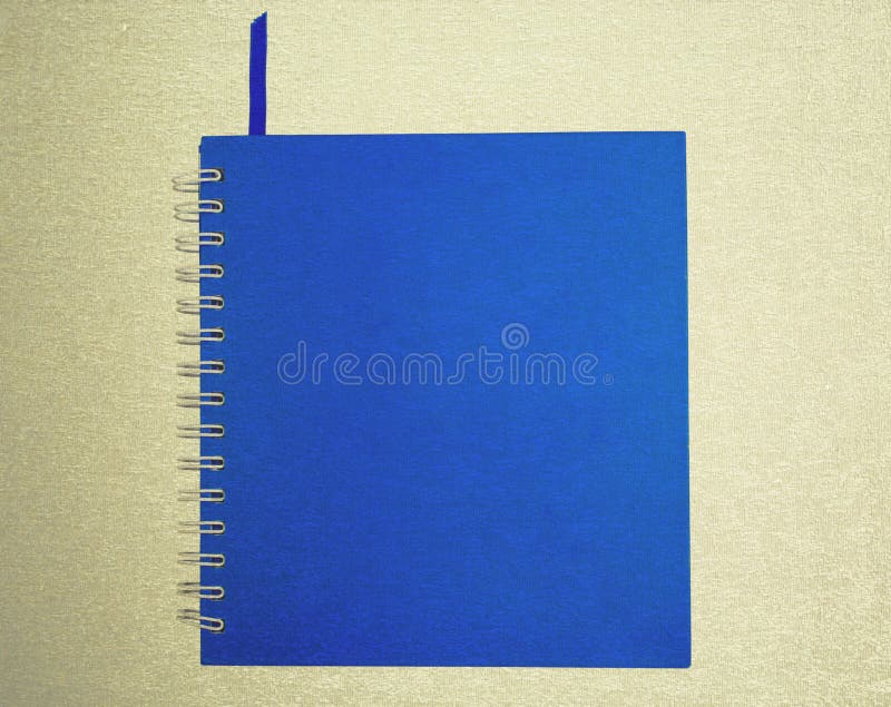 Blue Diary Book Vintage Background Stock Photo - Image of education ...