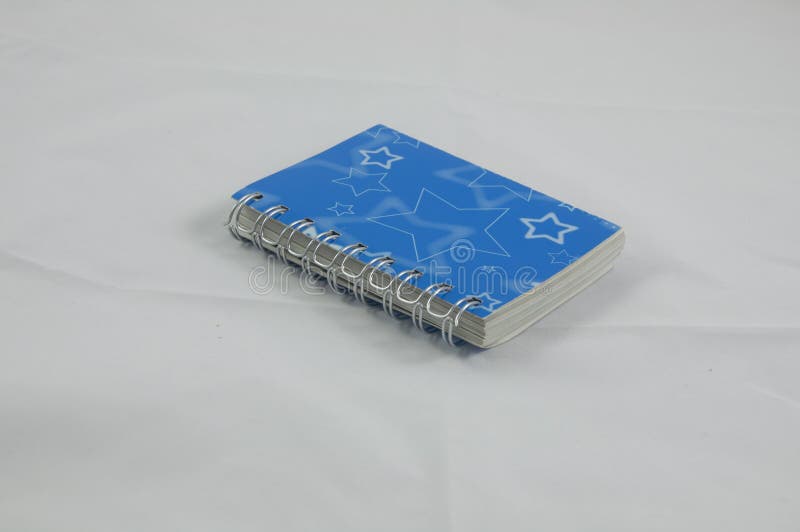 A blue diary stock photo. Image of frame, cell, front - 87623464