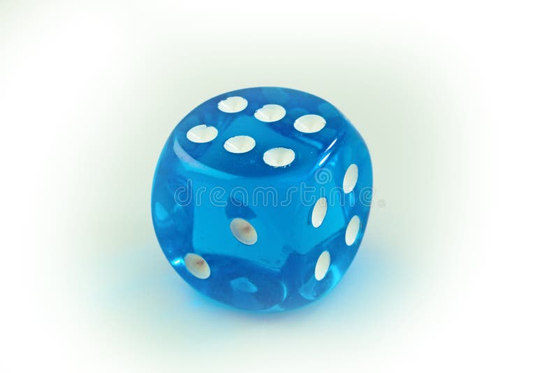 Blue dice stock photo. Image of gamble, dice, count, game - 543040
