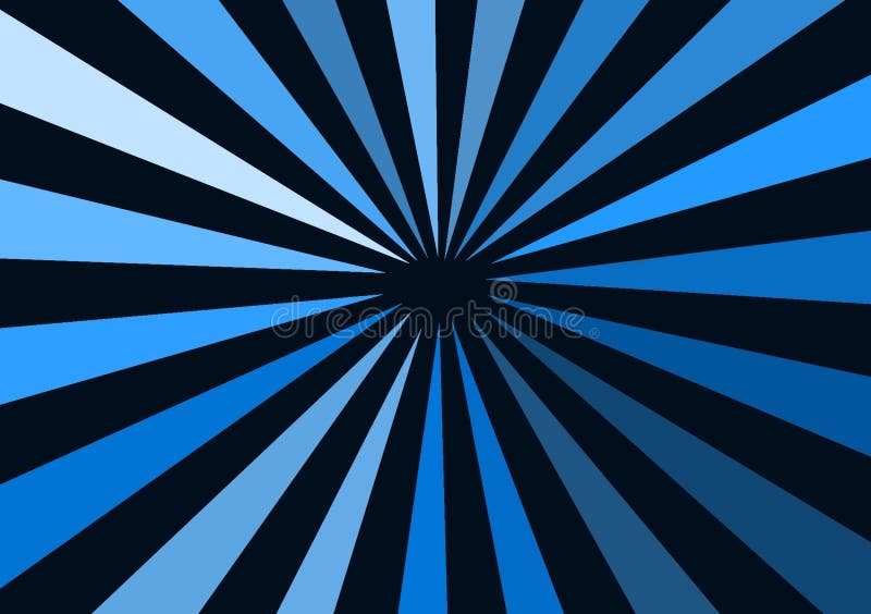 Blue Different Shade Lines Representing Depth of Space Stock ...