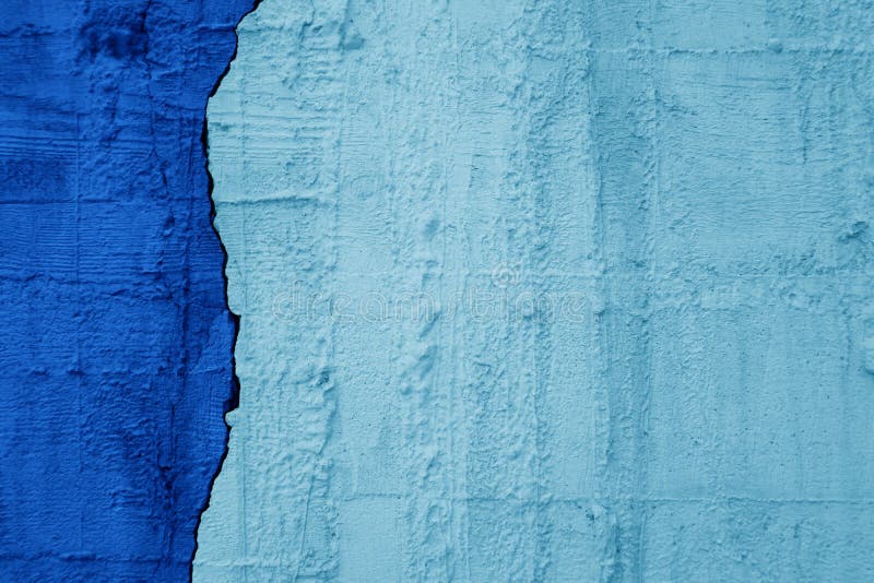 Blue Different Tones Painted Grunge Wall Stock Image - Image of texture ...
