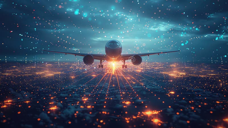 Blue Digital Airplane Data: a Detailed Visualization of Aviation ...