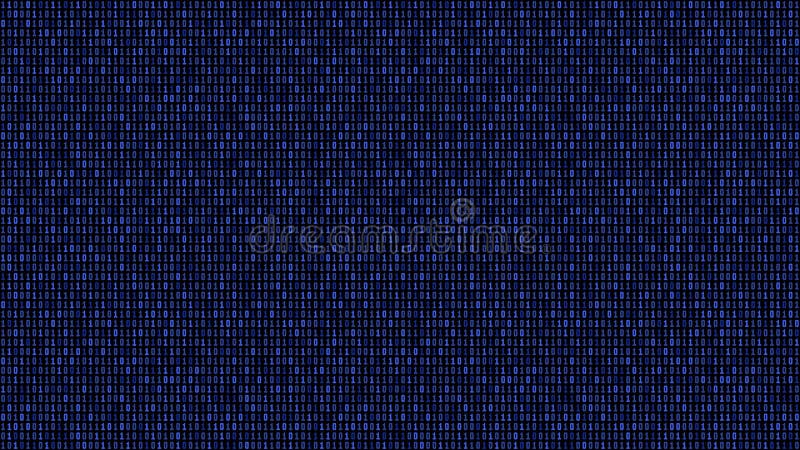 Blue Digital Binary Code Vector Stock Vector - Illustration of black ... Blue Digital Binary Code Vector Stock Vector - Illustration of black ...