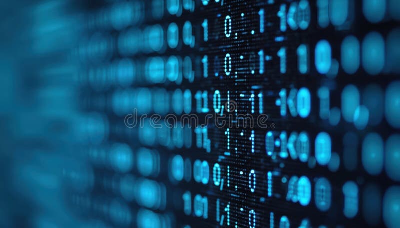 Matrix Abstract Binary Code Screen Background Stock Illustrations – 10,539 Matrix Abstract ...