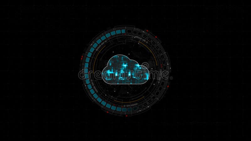 Blue Digital Cloud Computing Logo Stock Illustrations – 7,240 Blue ...