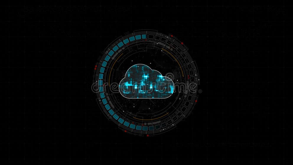 Blue Digital Cloud Computing Logo Stock Illustrations – 7,240 Blue ...