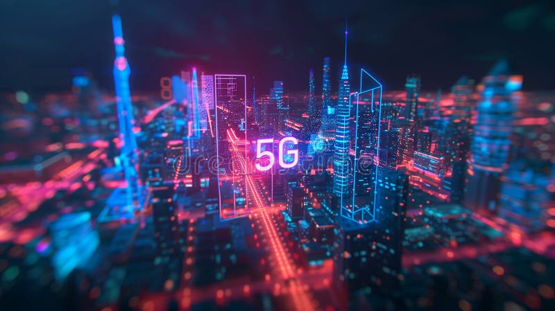 Blue Digital Cyberspace, Data Hi-speed Internet, Future Technology ...