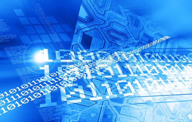 Blue digital design stock illustration. Illustration of numbers - 17146660