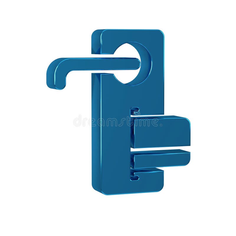 Blue Digital Door Lock with Wireless Technology for Unlock Icon ...