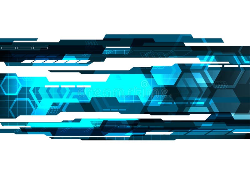 Blue Digital Graphic Abstract Background Stock Illustration ...