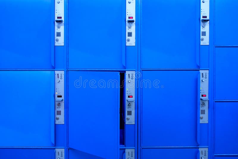Blue Digital Lockers Come in All Sizes, Shapes, and Colors. There is an ...