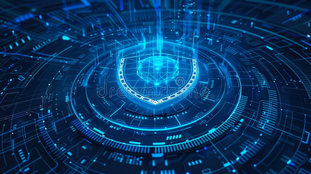 Protection Concept Digital Background Stock Illustrations – 90,742 ...