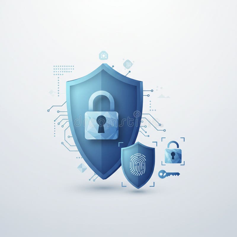 Blue Digital Shields Stock Illustrations – 1,450 Blue Digital Shields ...