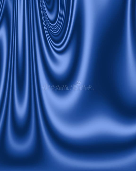 Blue Digital Silk stock illustration. Illustration of textile - 1724232