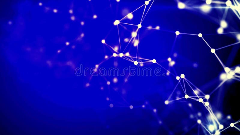 Blue Digital Tech Animation in 4K – Versatile Background for Any ...