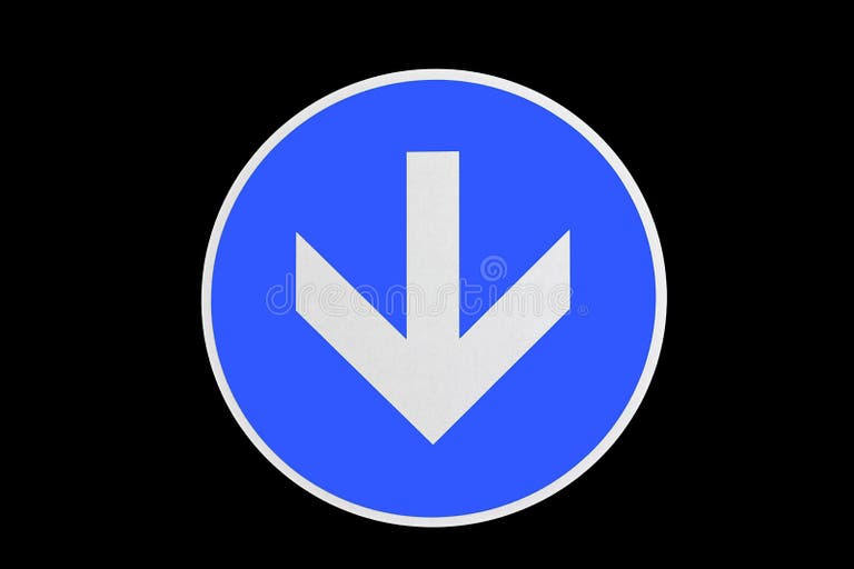 Directional Arrow Icons Blue Stock Illustrations – 1,071 Directional ...