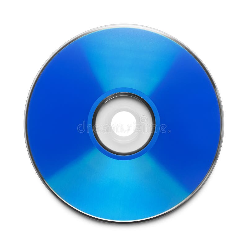 Blue Disc stock image. Image of disc, isolated, falt - 50618621