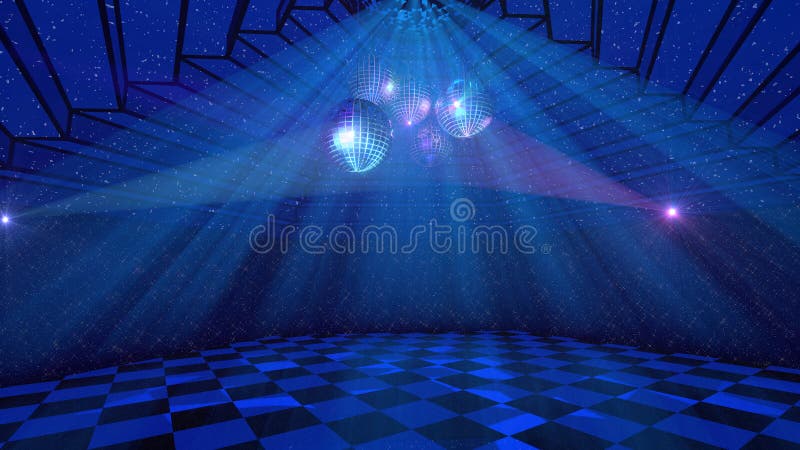 Blue Disco Ball Isolated On A Transparent Background. Vector EPS 10 ...