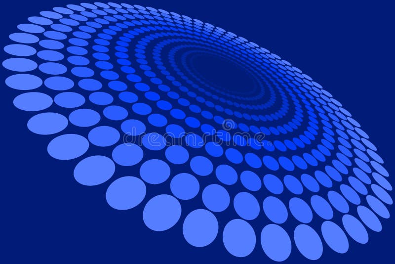Blue Disk stock vector. Illustration of fade, interlace - 5278604