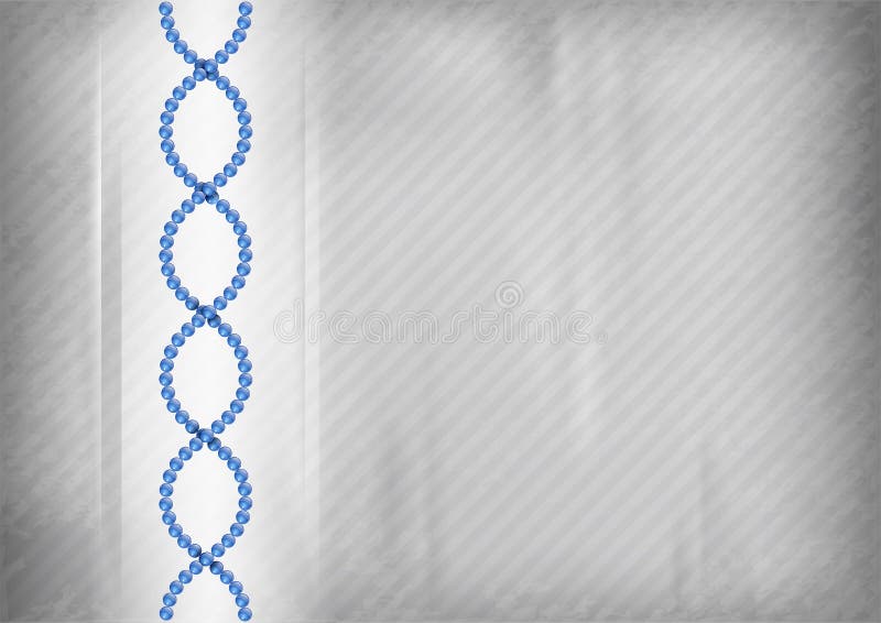 Blue DNA stock vector. Illustration of medical, blue - 29716083