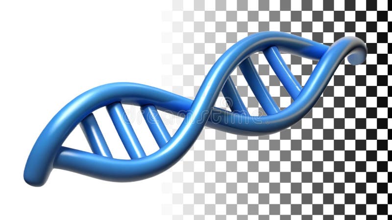 Blue DNA Helix, Genetic Code, Science Molecule, and Biology Structure ...