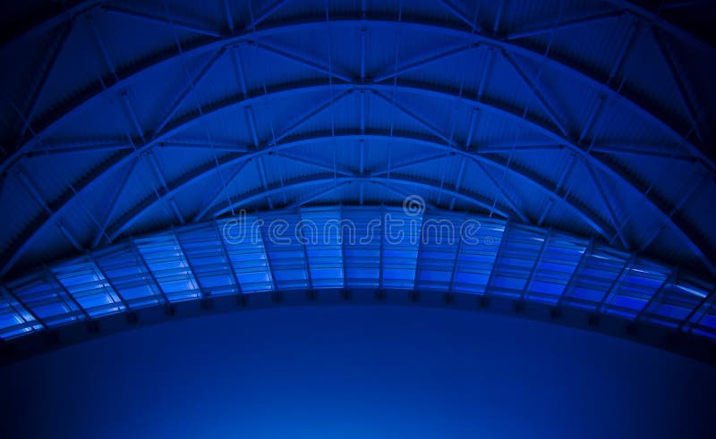 Blue Dome Roof stock photo. Image of domed, deep, pattern - 4826124