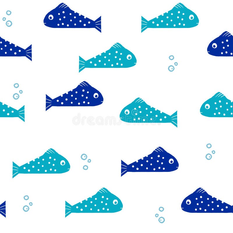 Fancy Fish Set Vector Cartoon Illustration for Kids Decor Stock Vector ...