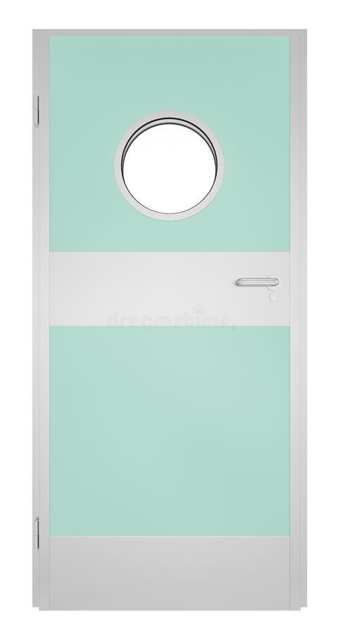 Blue Door Logo Design Template Isolated on White Background. Twin Door ...