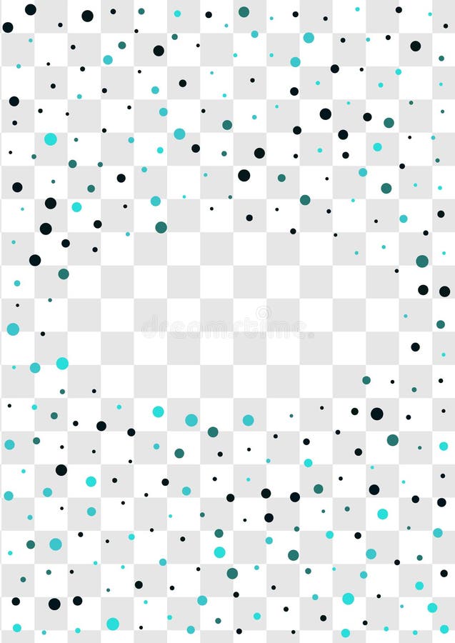 Blue Dot Flying Vector Transparent Background Stock Vector ...