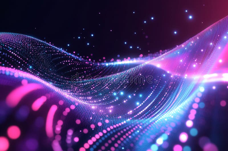 Blue Dot Wave Stock Border Sticker Transparent Background Stock Photos ...