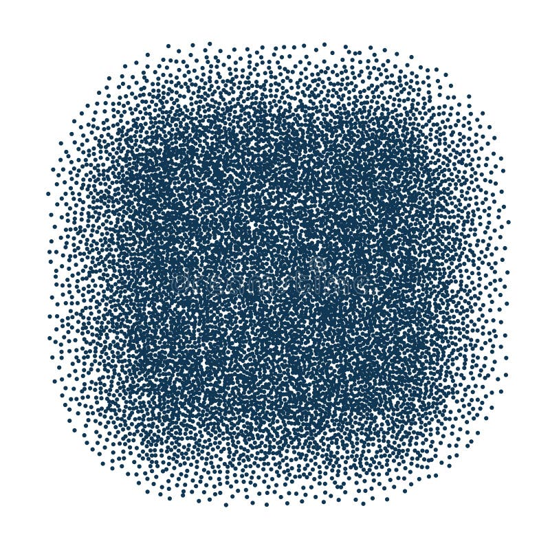 Blue dotted banner stock vector. Illustration of artwork - 61711447