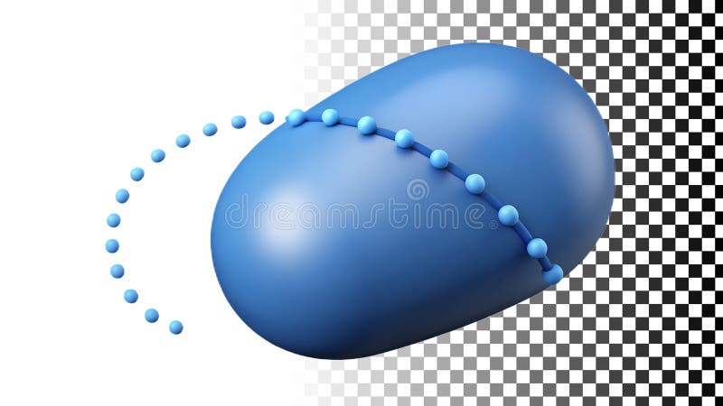 Blue Dotted Line, Dashed Line Graphic for Design and Separation ...